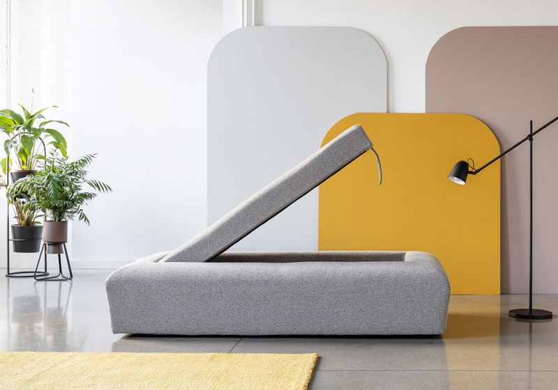 Miu Magic Modular System: 3-Seater + 1 Long Backrest + 1 Angular Backrest