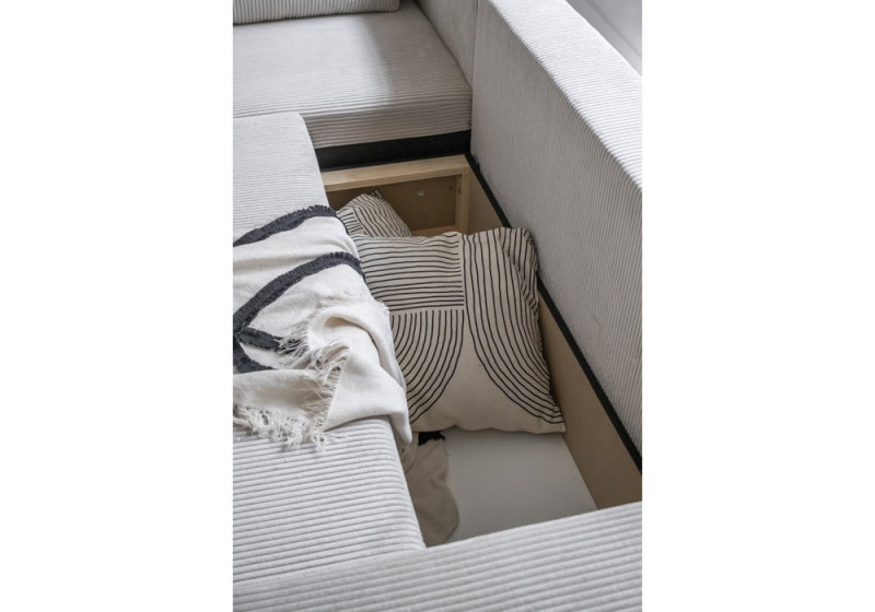 Brave Dave Corner Sofa Bed L Shape Cord