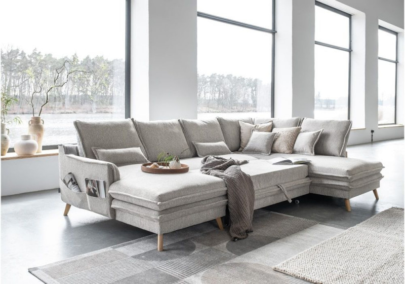 Charming Charlie Corner Sofa Bed U Shape Limited