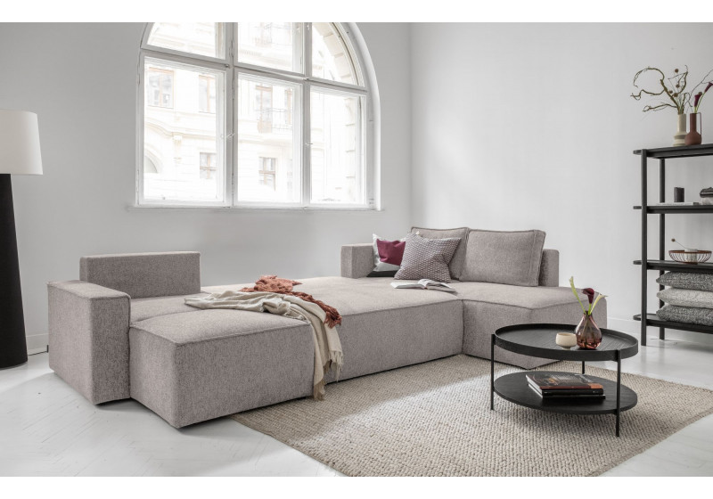 Brave Dave Corner Sofa Bed U Shape chenille