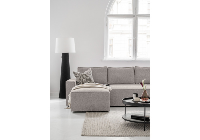 Brave Dave Corner Sofa Bed U Shape chenille