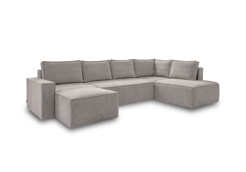 Brave Dave Corner Sofa Bed U Shape chenille