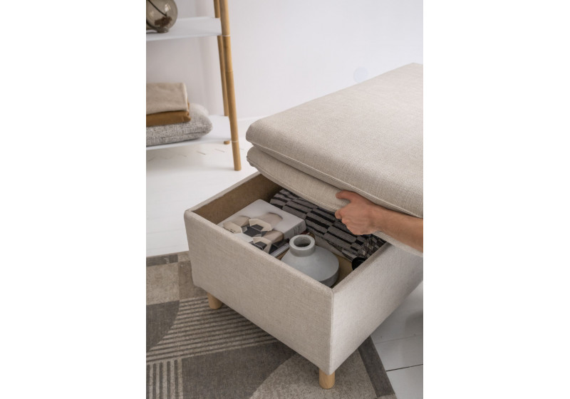 Simon Pouf Premium Easy-Clean