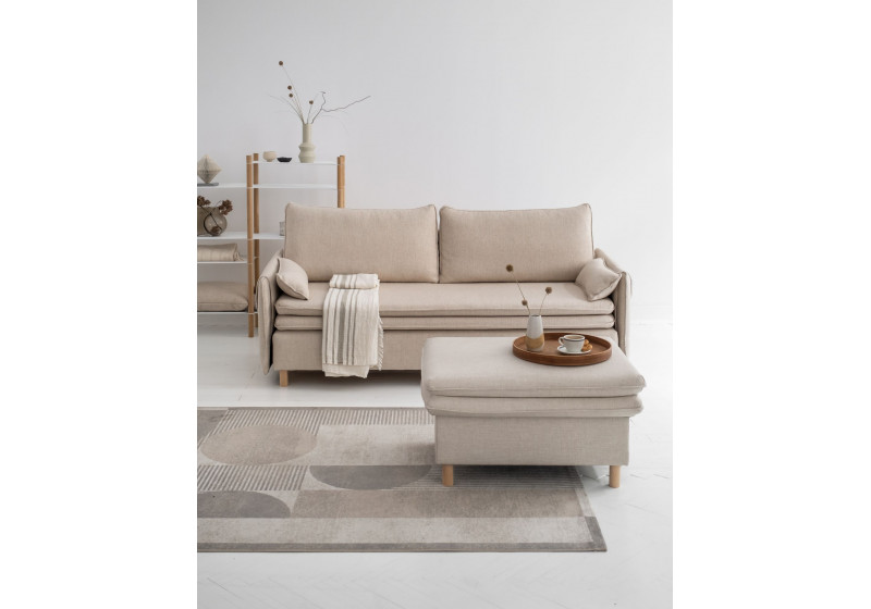 Simon Pouf Premium Easy-Clean