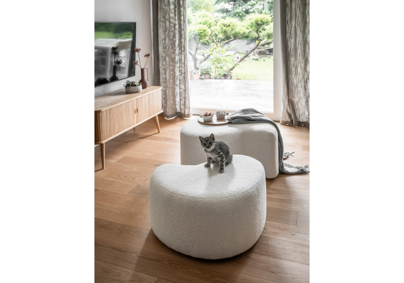 Miuf Pouf XL Bouclé