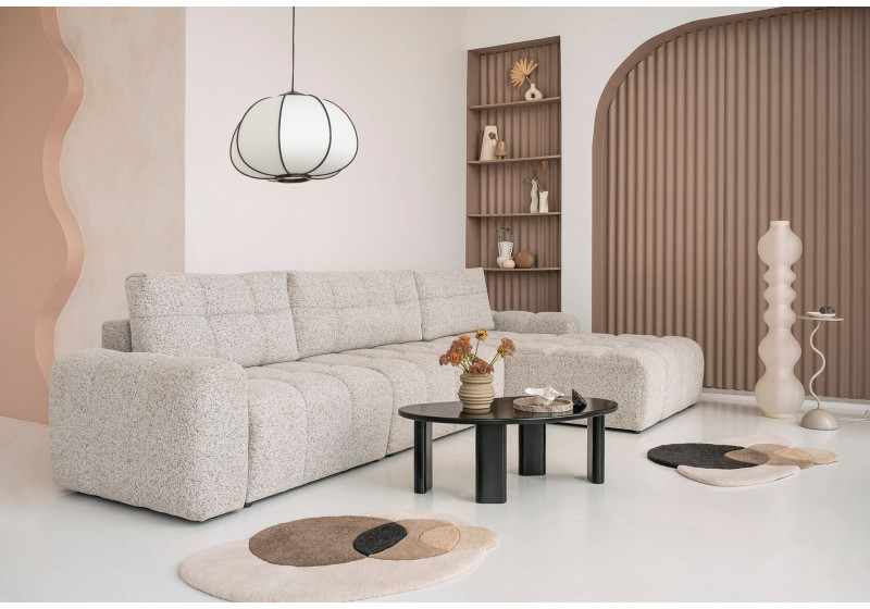 LULU Modular Corner Sofa Bed S-MAX with Armrest