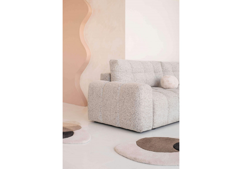 LULU Modular Corner Sofa Bed U with Armrest