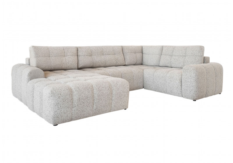 LULU Modular Corner Sofa Bed U with Armrest