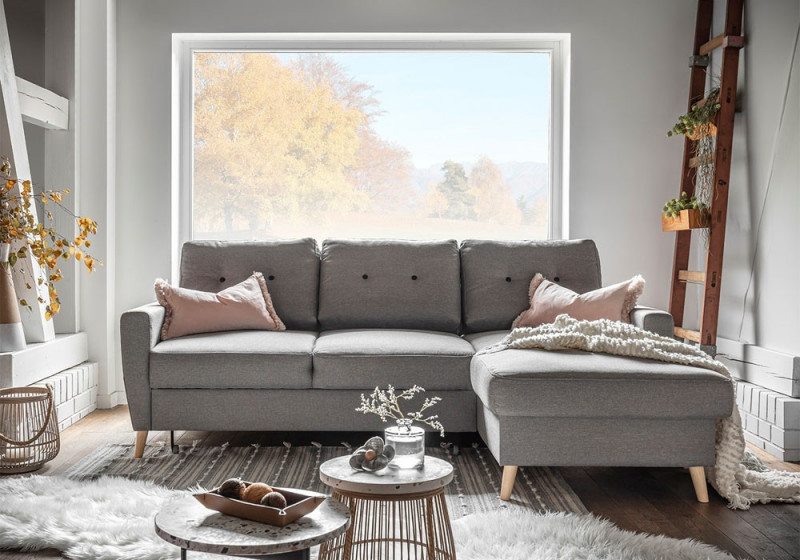 Friendly Lars Corner Sofa Bed