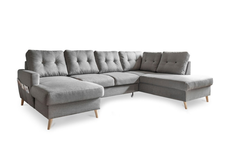 Friendly Lars Corner Sofa Bed U Shape